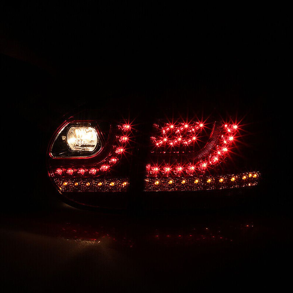 WinJet 2006-2009 Volkswagen MK5 Golf / GTI / Rabbit LED Tail Lights Red