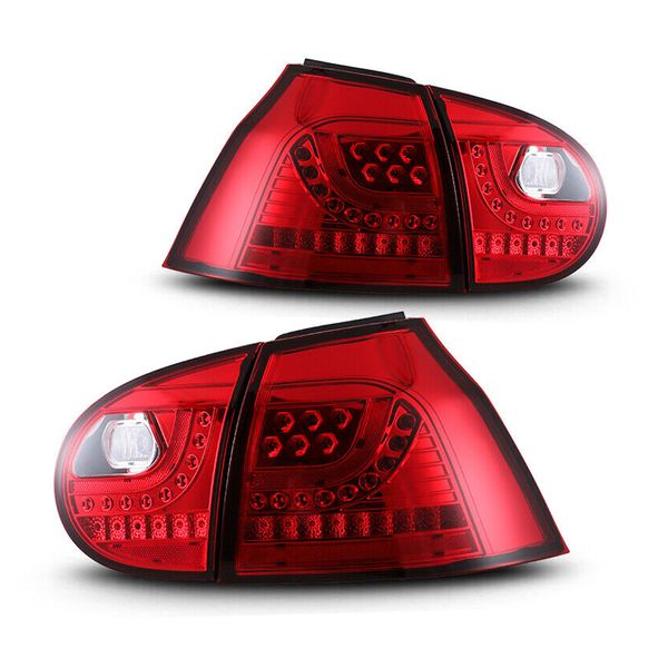 WinJet 2006-2009 Volkswagen MK5 Golf / GTI / Rabbit LED Tail Lights Red