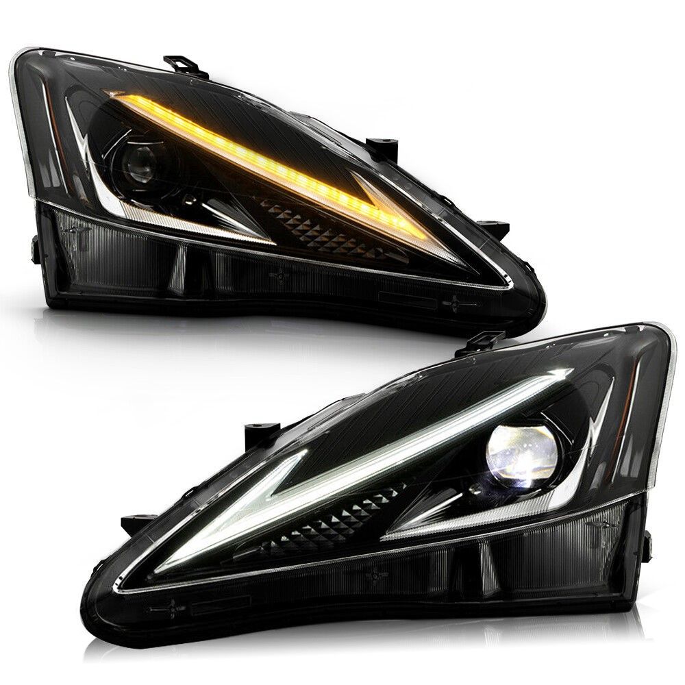 Spyder 2006-2013 Lexus IS250 IS350 DRL / SwitchBack Turn Signal Full ...