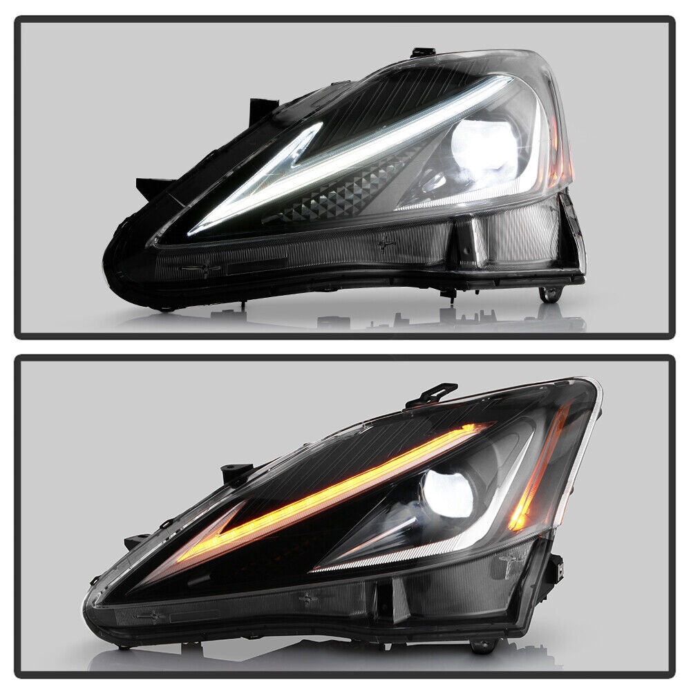 Spyder 2006-2013 Lexus IS250 IS350 DRL / SwitchBack Turn Signal Full ...