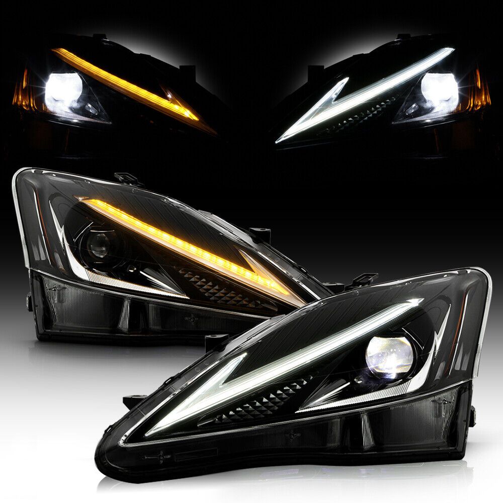 Spyder 2006-2013 Lexus IS250 IS350 DRL / SwitchBack Turn Signal Full ...