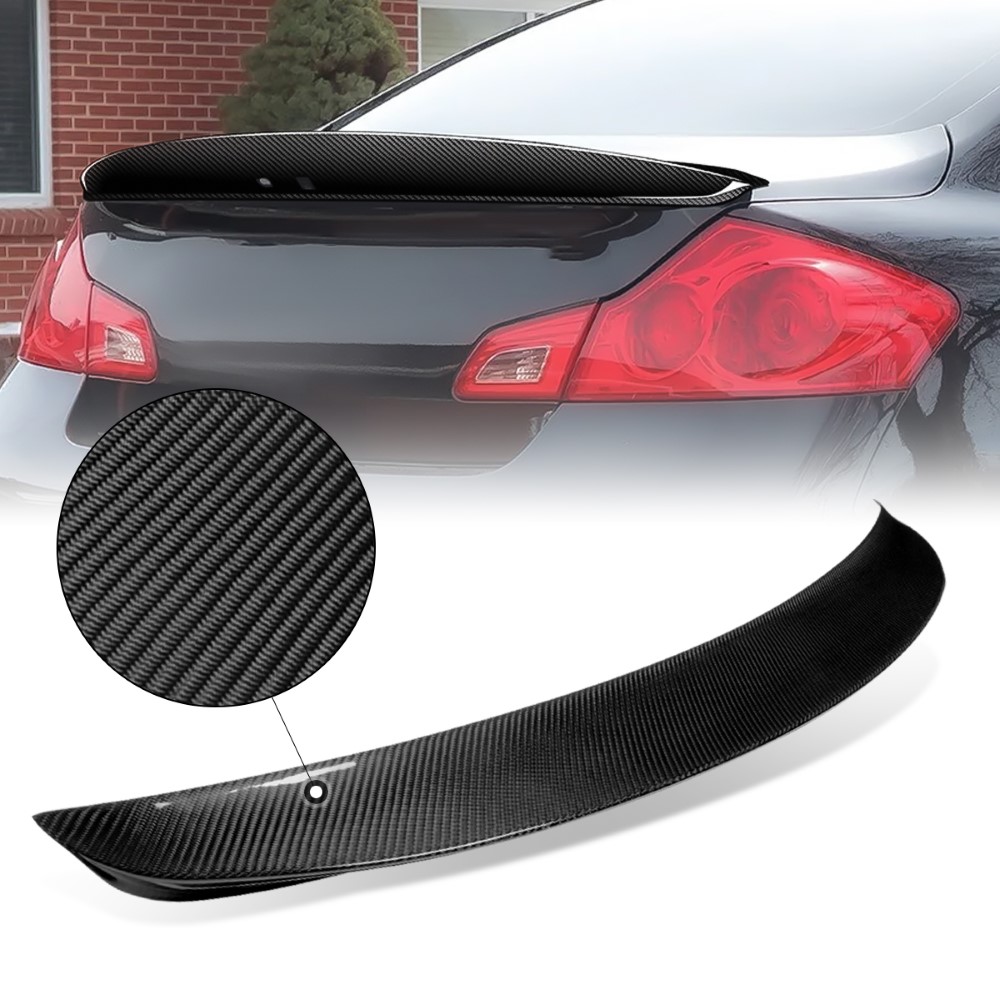 2007-2013 Infiniti G25/G35/G37 Sedan Sport-Style Carbon Fiber Trunk ...