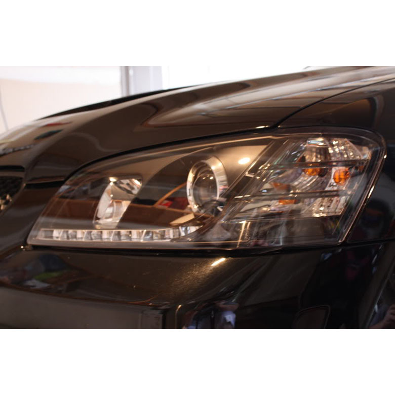 2008-2010 Pontiac G8 LED DRL Projector Headlights - Black