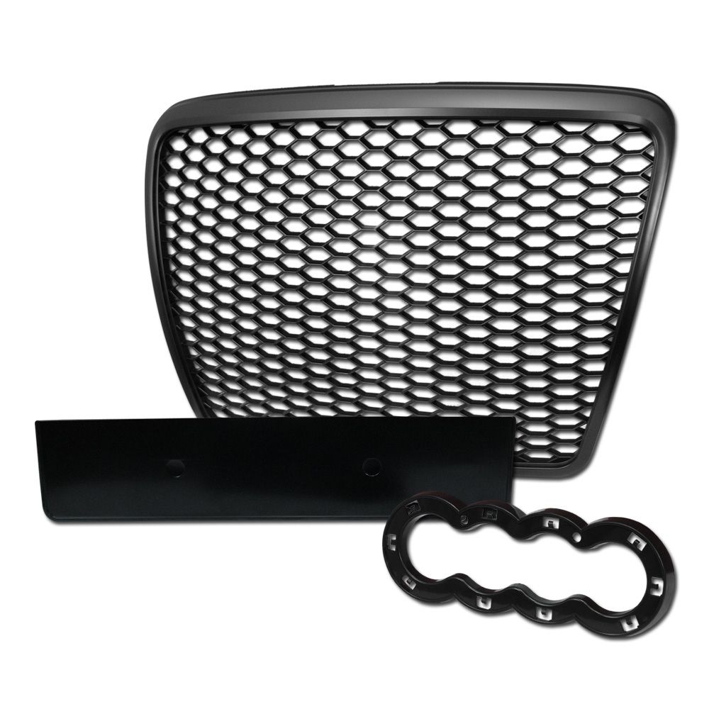 Audi A4 Grill Honeycomb Mesh Front Grille For 2008-2011 Audi A6 RS ...