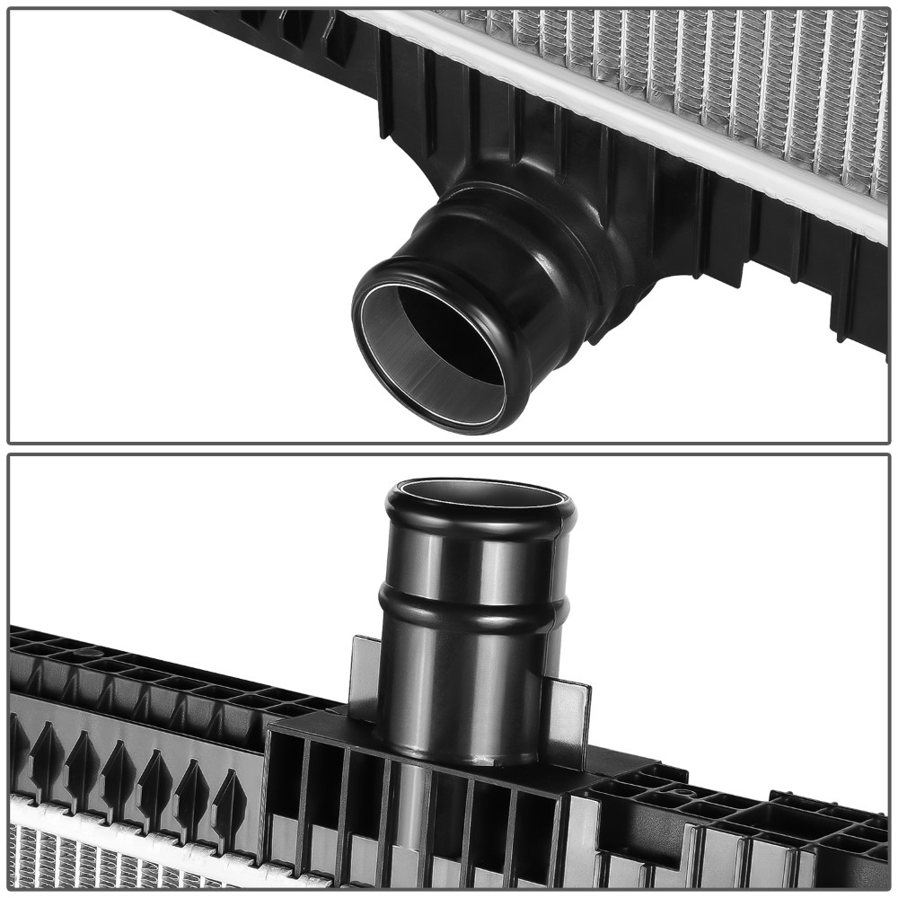 DNA 2008-2015 Peterbilt 365/Kenworth T800 2-Row Aluminum Engine Cooling ...