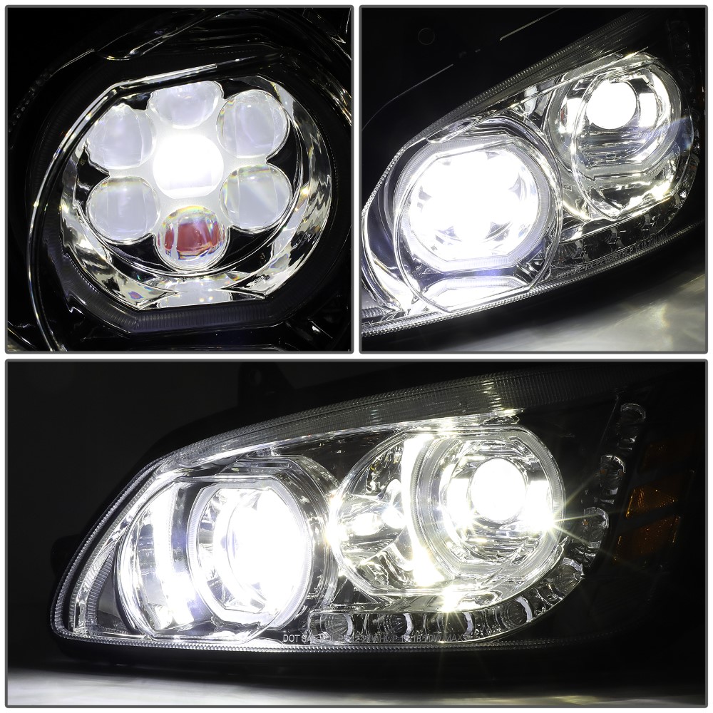 2008-2019 Kenworth T170/T270/T300 Dual Halo [Full LED] Projector ...