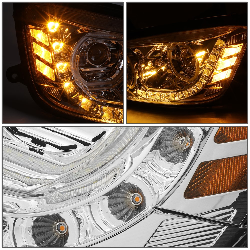 2008-2019 Kenworth T170/T270/T300 Dual Halo [Full LED] Projector ...