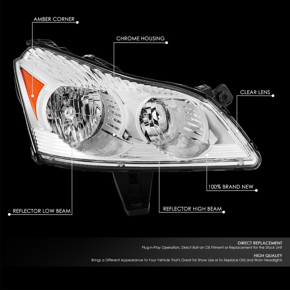 2009-2012 Chevrolet Traverse LS|LT OE-Style Replacement Reflector ...