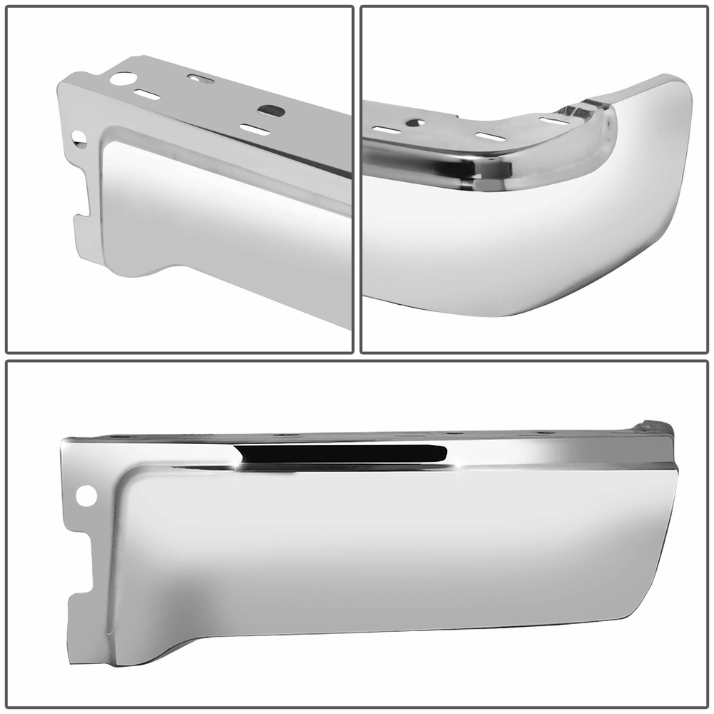 2015 F150 Front Bumper Plastic Rear Right Bumper End Cap W/Sensor Cut ...