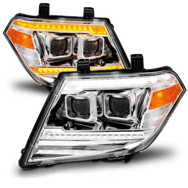 CG 2009-2020 Nissan Frontier Dual LED Bar Daytime Running Light ...