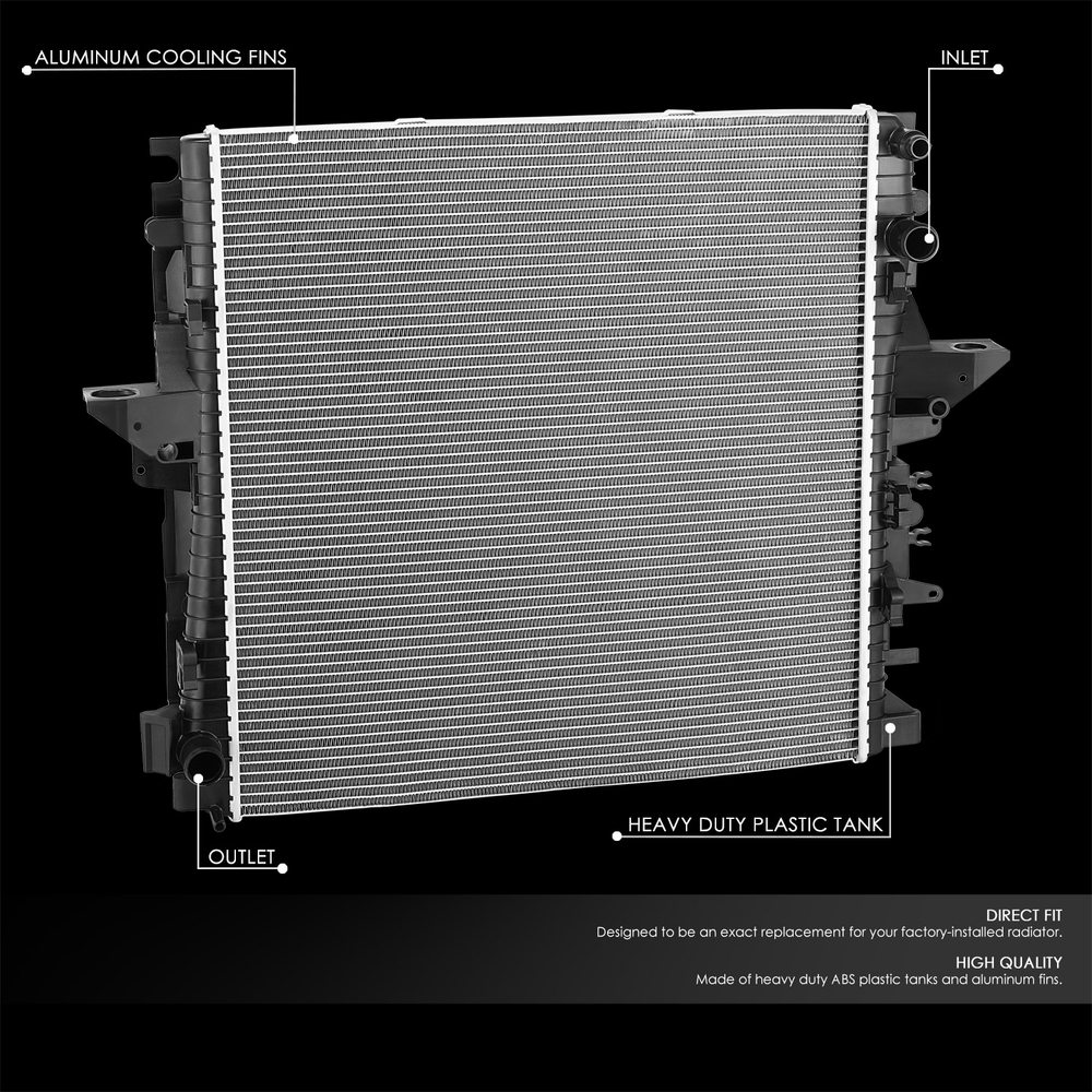 2010-2016 Land Rover LR4 Factory Style Aluminum Core Cooling Radiator ...