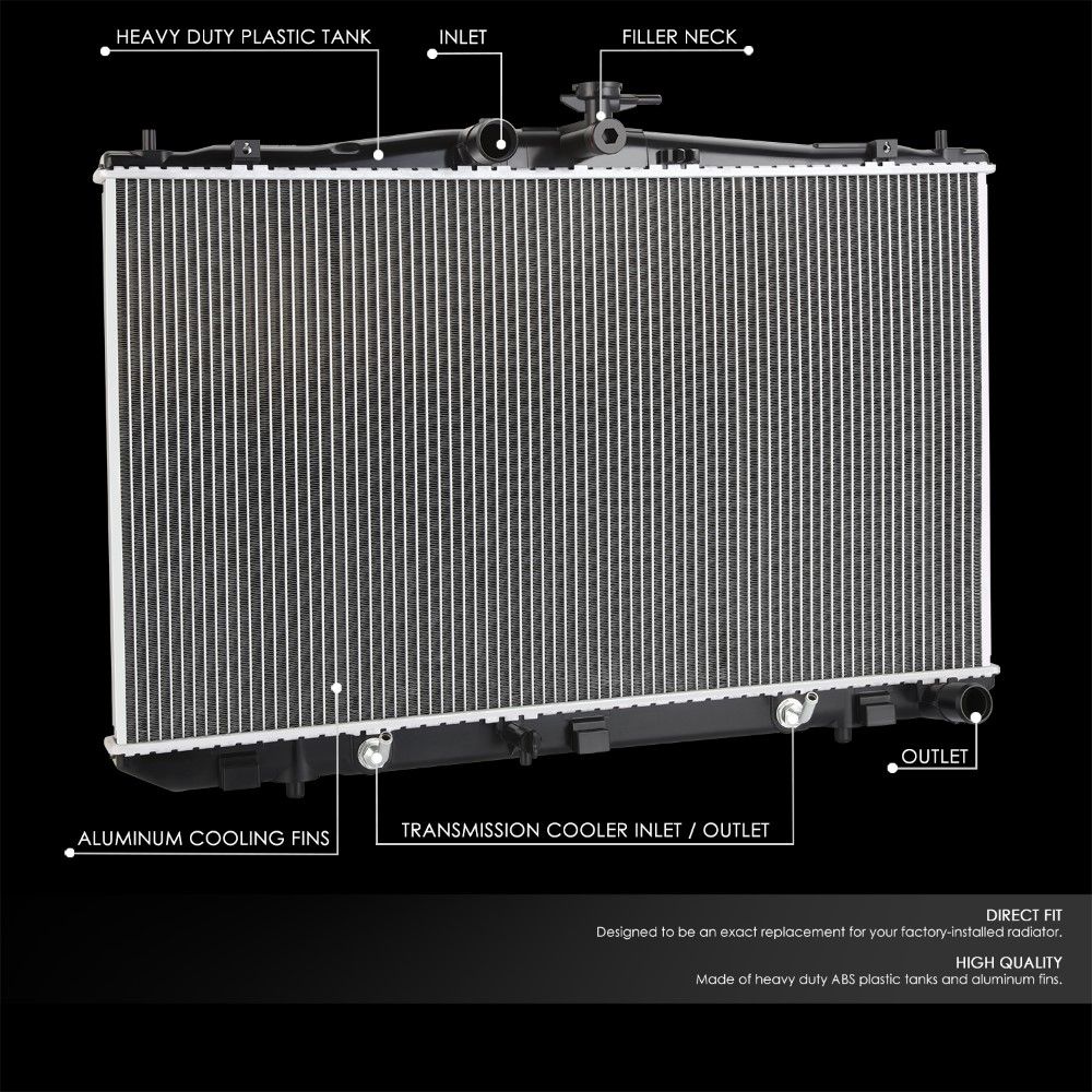 2010-2016 Lexus RX350 / Toyota Sienna 2.7L 3.5L Cooling Radiator OE ...