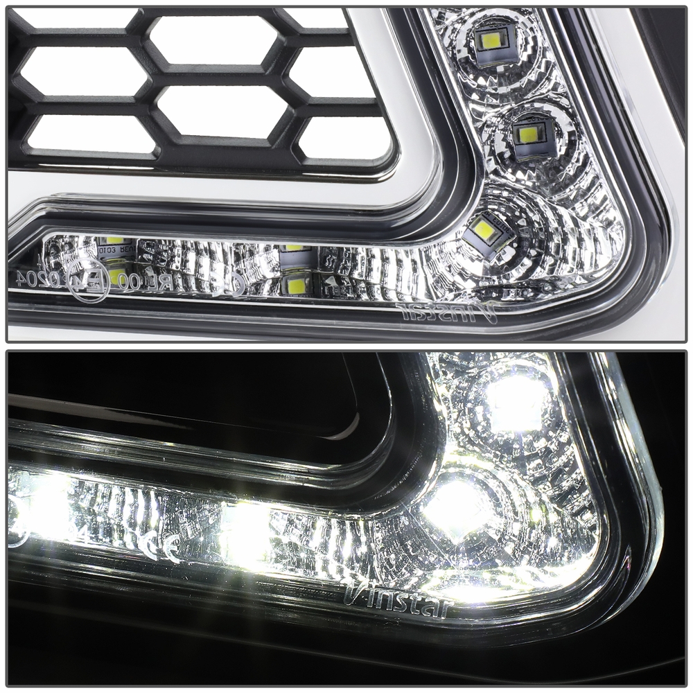 2011-13 BMW F10 5-Series Pair of Front Bumper Fog Light Bezel ...