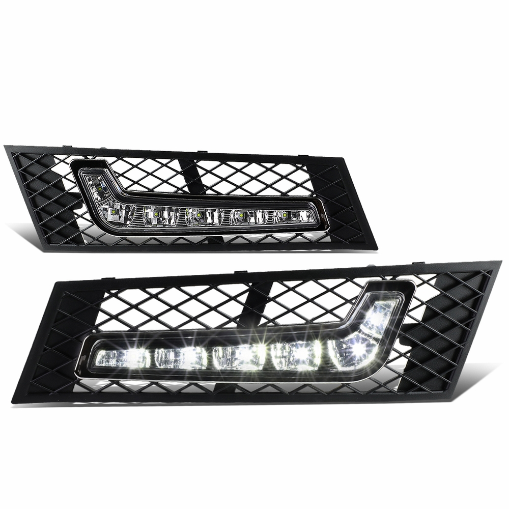 2011-13 BMW F10 5-Series Pair of Front Bumper Fog Light Bezel ...