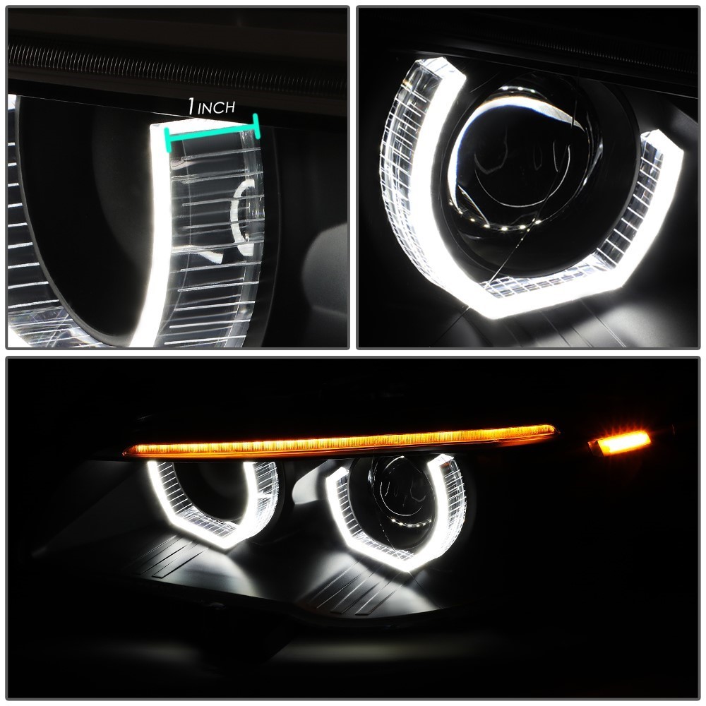 2011-2013 BMW 5-Series F10 LED DRL/ Sequential Signal HID Projector ...