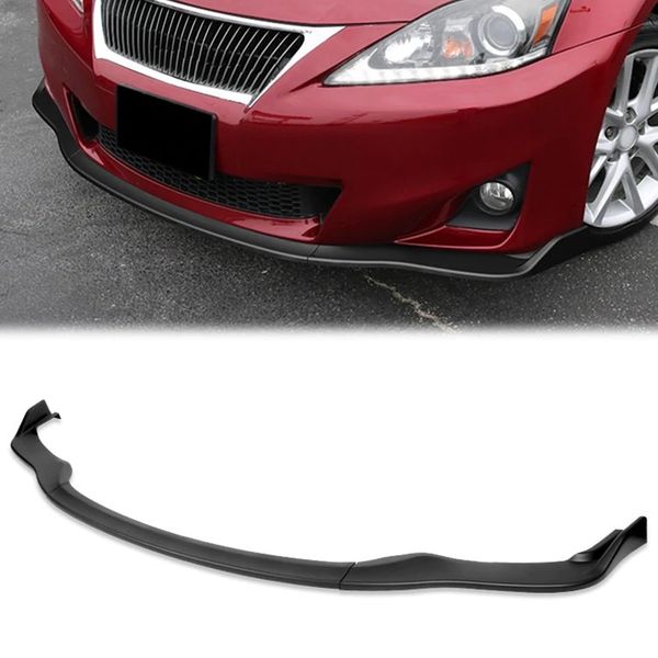 2011-2013 Lexus IS350 IS250 Front Bumper Lip - 3 Pieces CT Style Matte ...