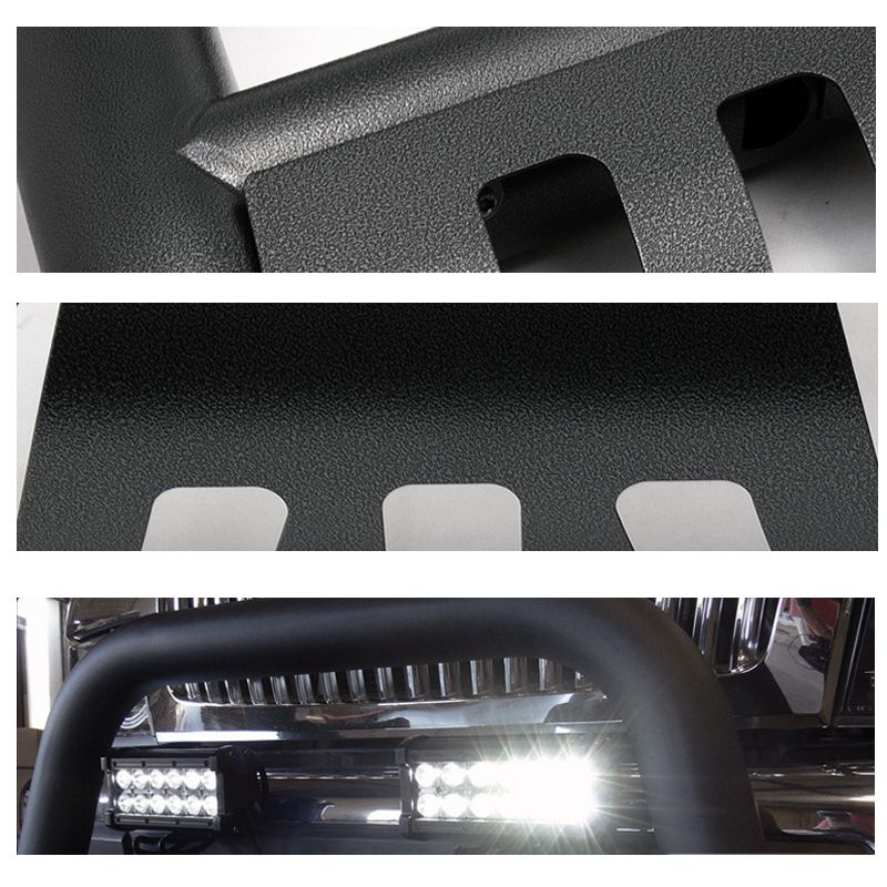2011-2014 Dodge Durango Black Bull Bar + 36W CREE LED Fog Lights