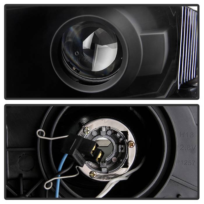 2011-2015 Chevy Cruze Black Housing Projector Style Headlights Driver ...