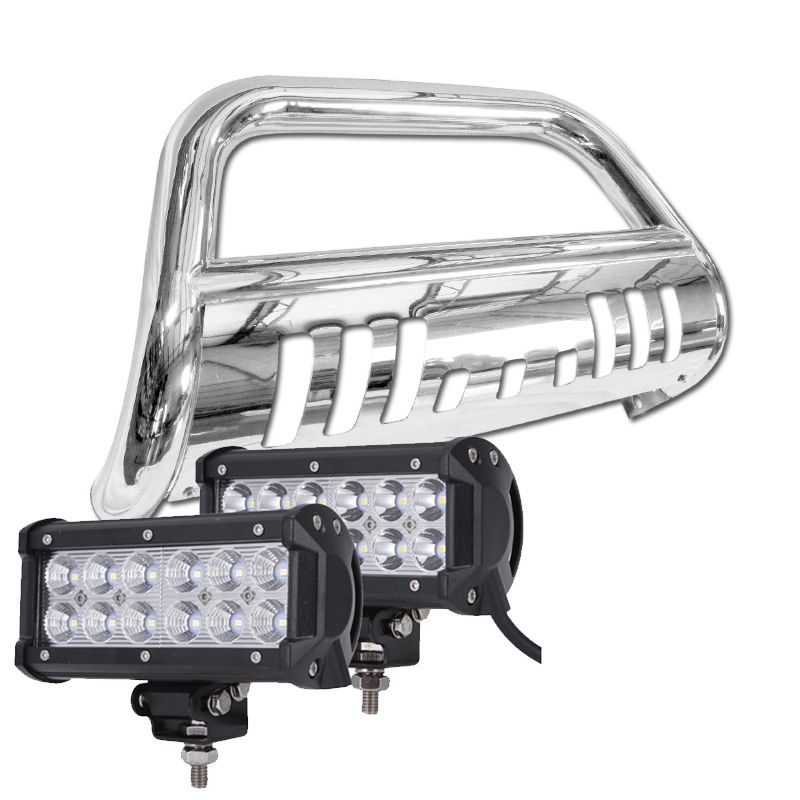 2009-2016 Dodge RAM 1500 Front Bumper Bull Bar Guard + 36W LED Light ...