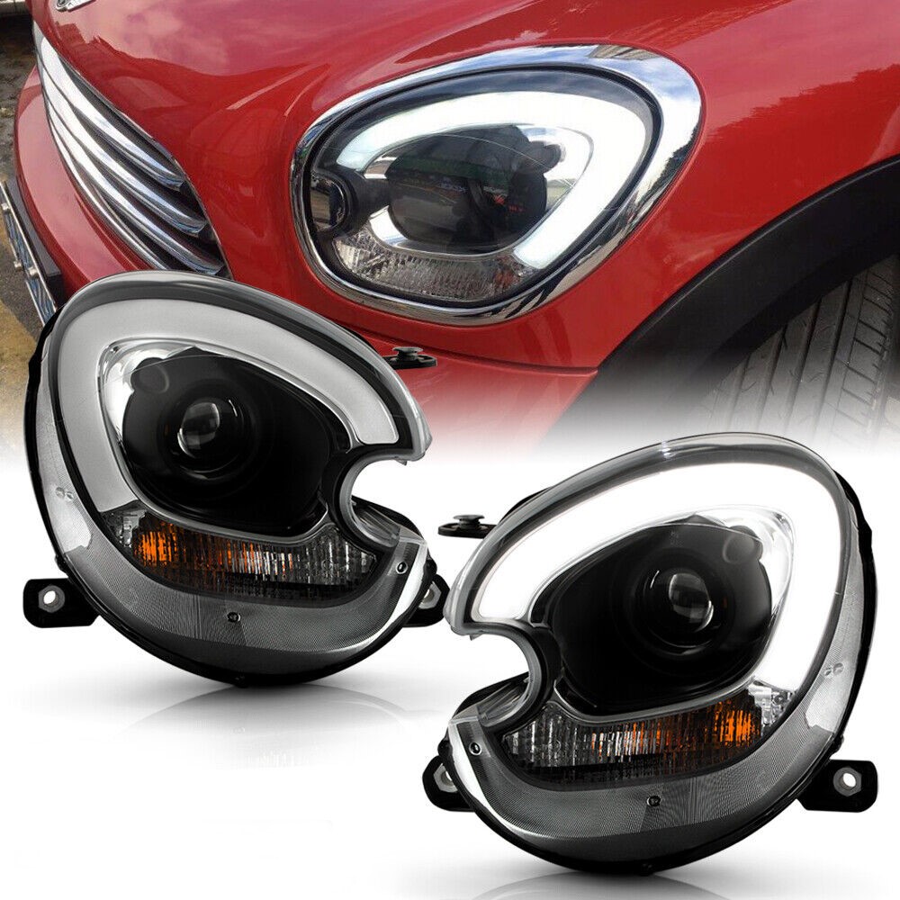 2011-2016 Mini Cooper Countryman HID/Xenon [W/O AFS] LED Tube Projector ...