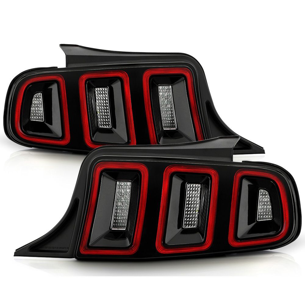 2013-2014 Ford Mustang Factory Full LED Tail Light - Driver + Passenger ...