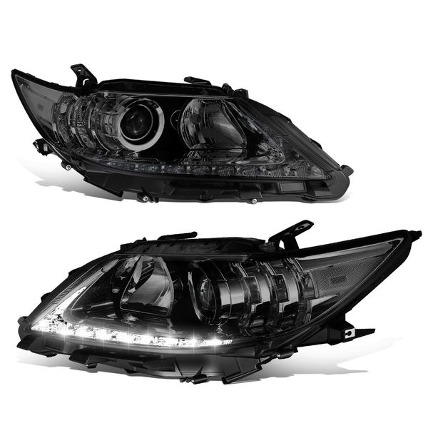 DNA 2013-2015 Lexus ES300H / ES350 Projector Headlight Lamps w/ LED DRL ...