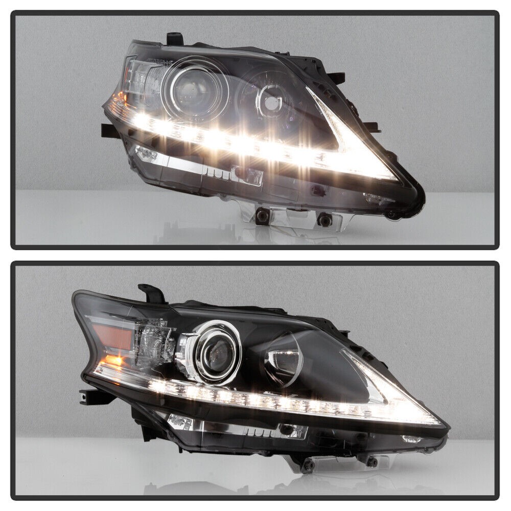 2013-2015 Lexus RX350/RX450H [Xenon HID Model] Non-AFS Projector Black ...