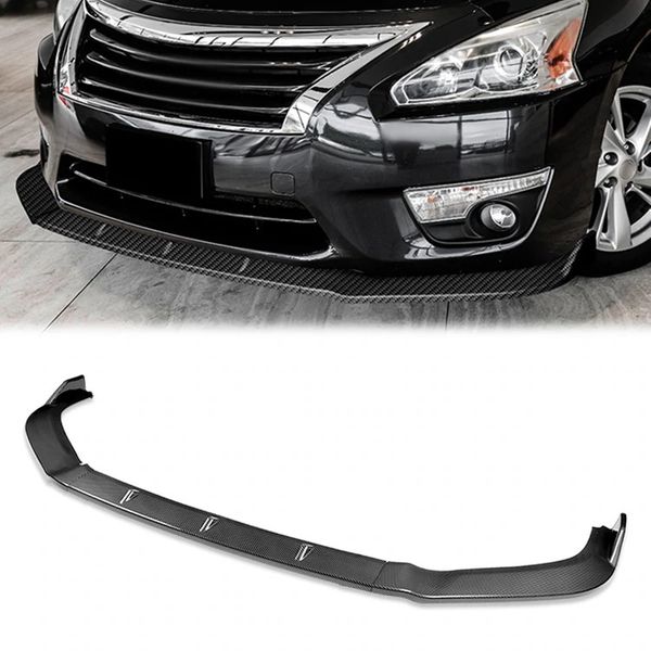2013-2015 Nissan Altima Sedan Front Bumper Lip - 3 Pieces STP Style ...