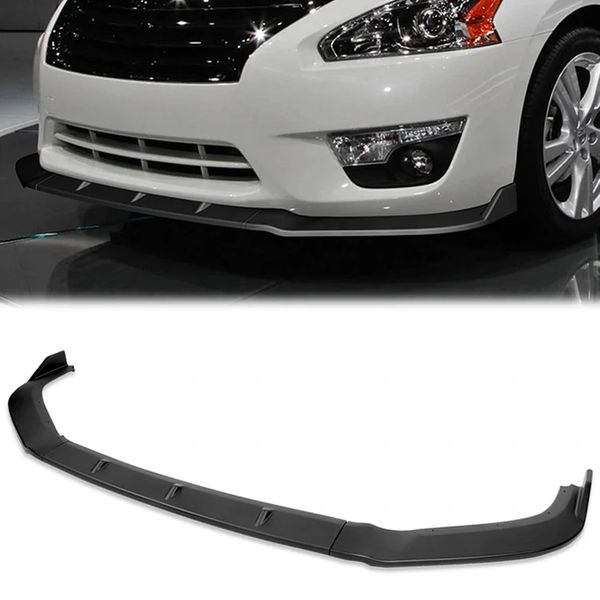 2013-2015 Nissan Altima Sedan Front Bumper Lip - 3 Pieces STP Style ...