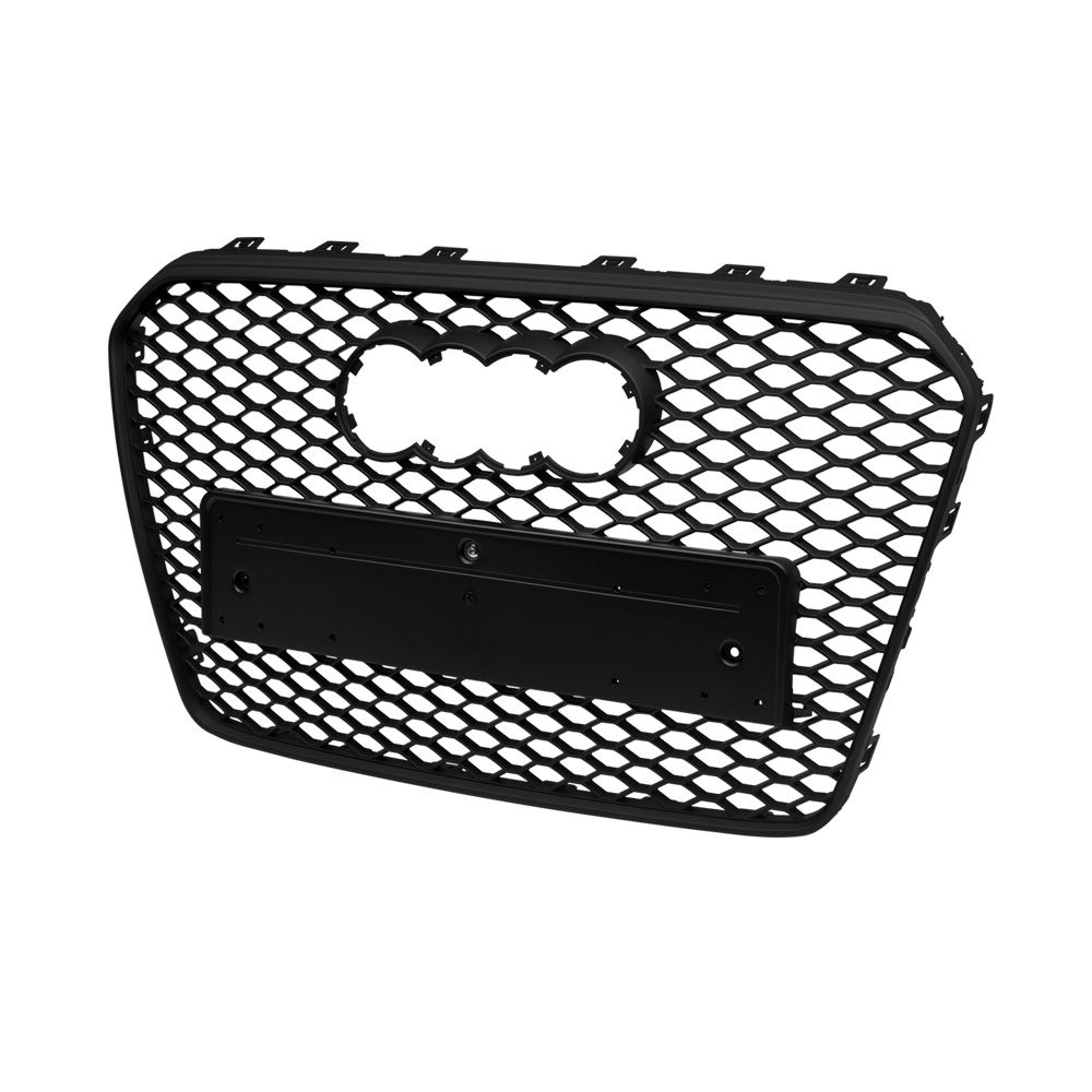 JL|FG-A513-RS-MB|2013-2016 Audi A5 RS Honeycomb Mesh Front Bumper ...