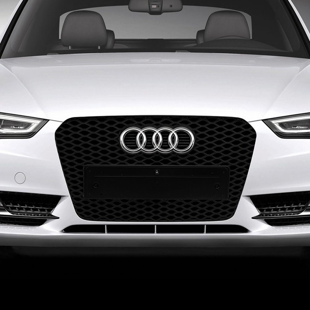 JL|FG-A513-RS-MB|2013-2016 Audi A5 RS Honeycomb Mesh Front Bumper ...