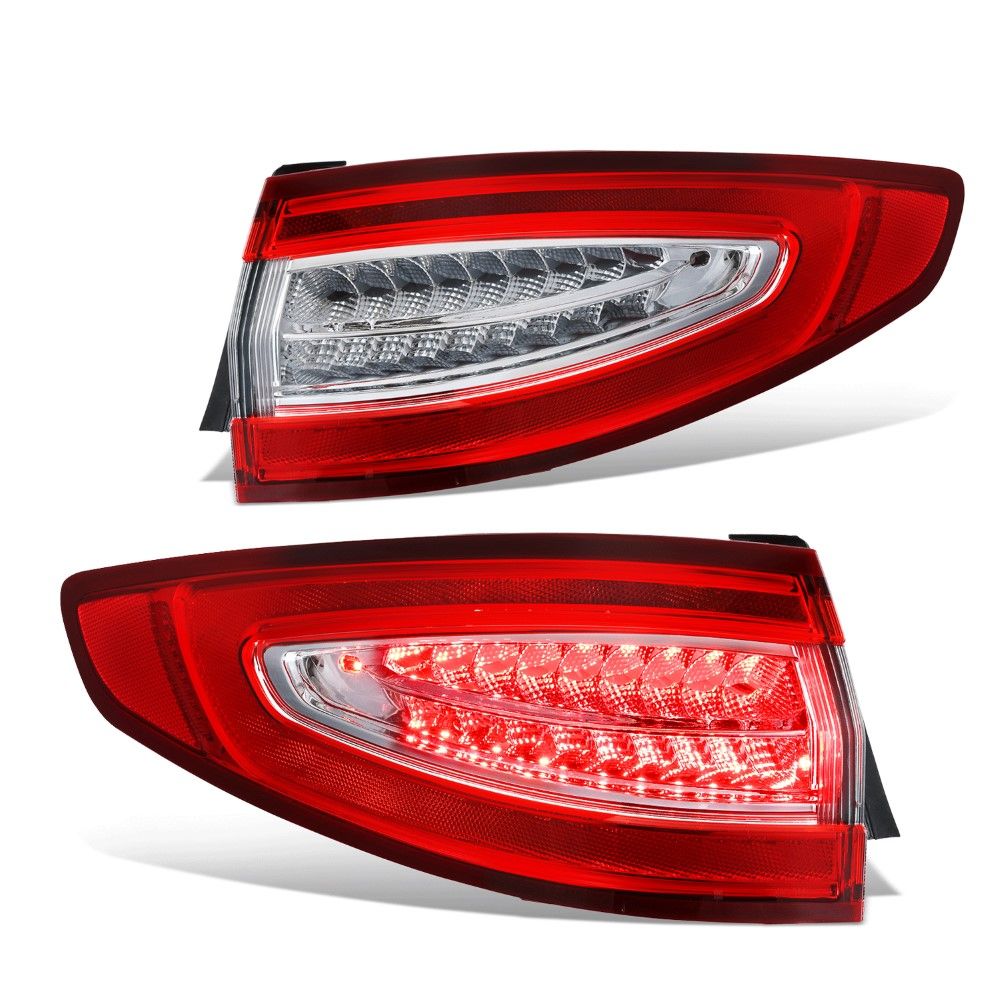 2013-2016 Ford Fusion S/SE OE Style Full LED Outer Tail Light Assembly ...