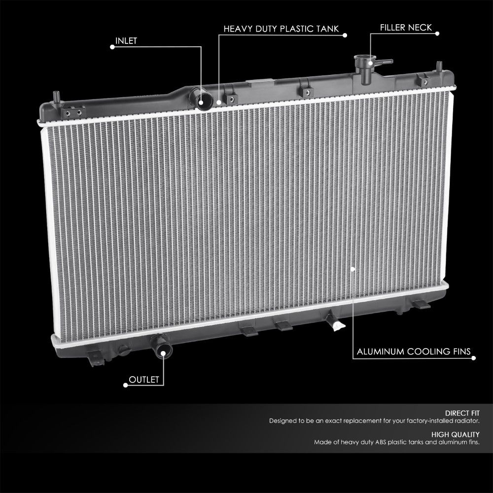 2013-2020 Acura TLX/Honda Accord 2.4L 3.5L OE Style Cooling Radiator ...