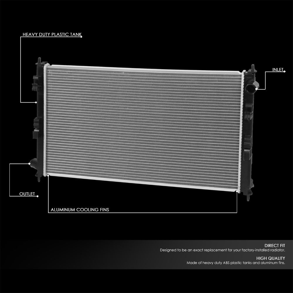 2013-2020 Mitsubishi Outlander Sport ASX RVR Radiator Aluminum Core 13443