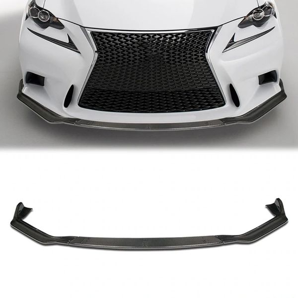 2014-2016 Lexus IS250 IS350 F-Sport Front Bumper Lip - 3 Pieces Design ...