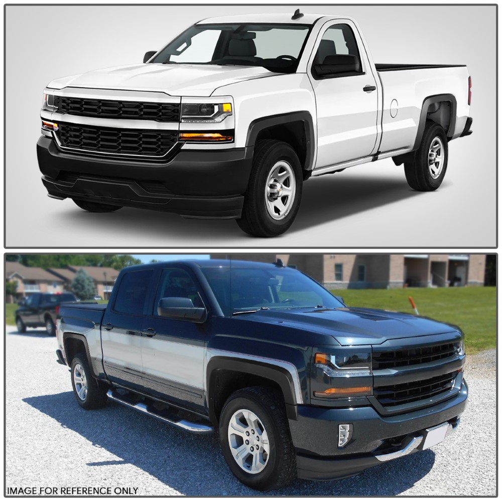 DNA - 2014-2018 Chevrolet Silverado 1500 2500/3500HD Front Rear Wheel ...