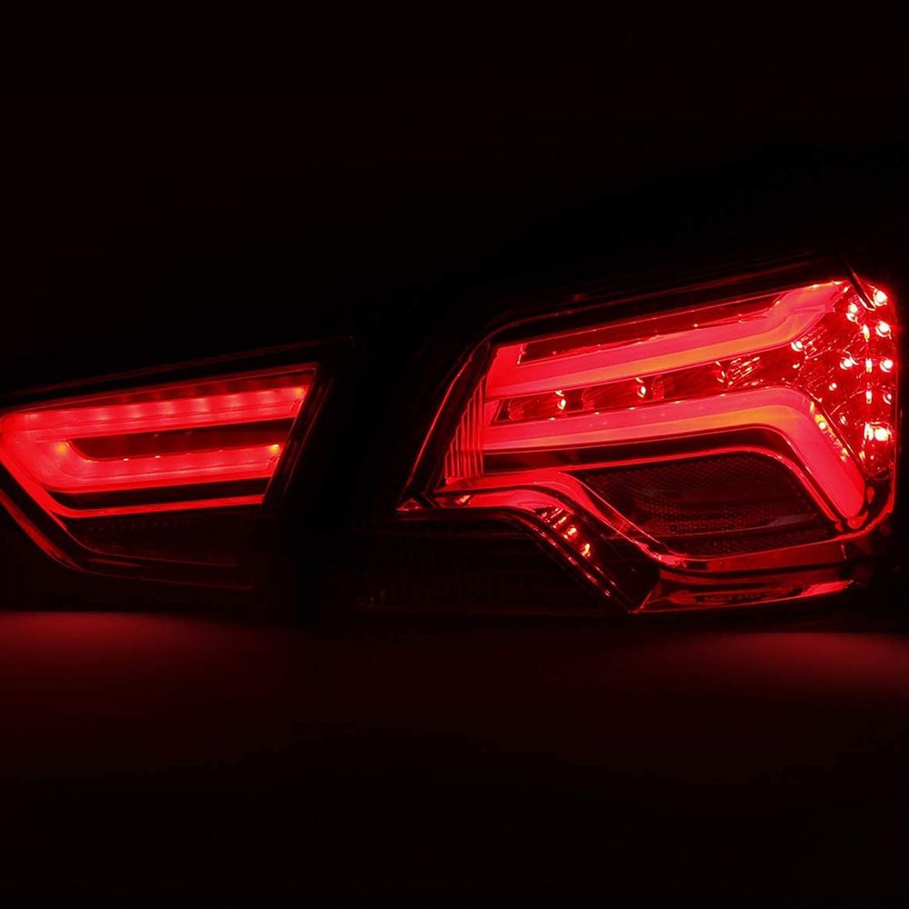 CG 2014-2020 Chevy Impala Sedan LED Tube Replacement Tail Lights - Red