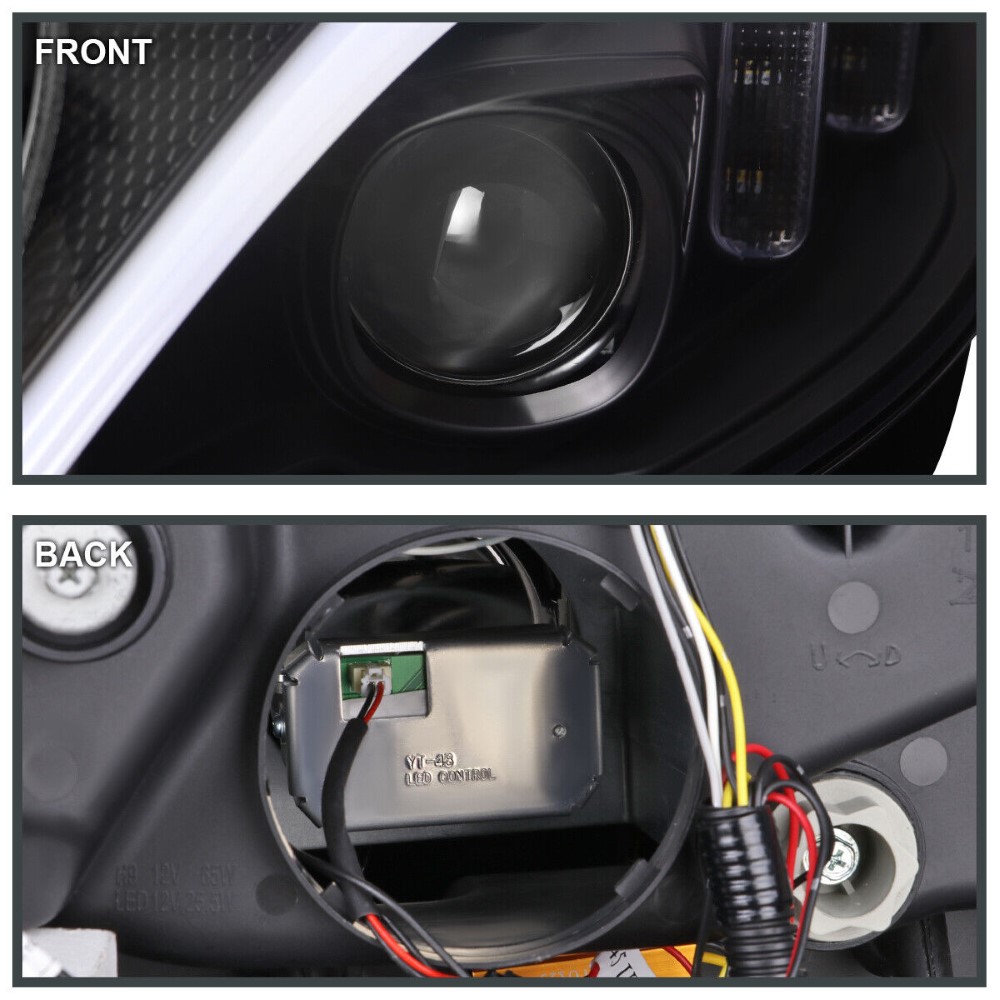 2015-2018 Mercedes Benz W205 C180 LED DRL + Switchback Signal LED Low ...