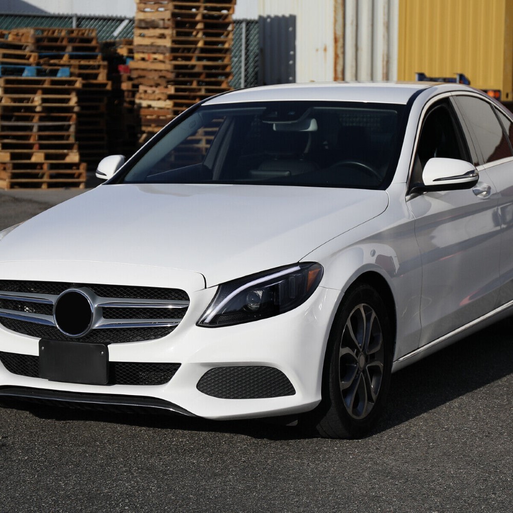 2015-2018 Mercedes Benz W205 C180 LED DRL + Switchback Signal LED Low ...