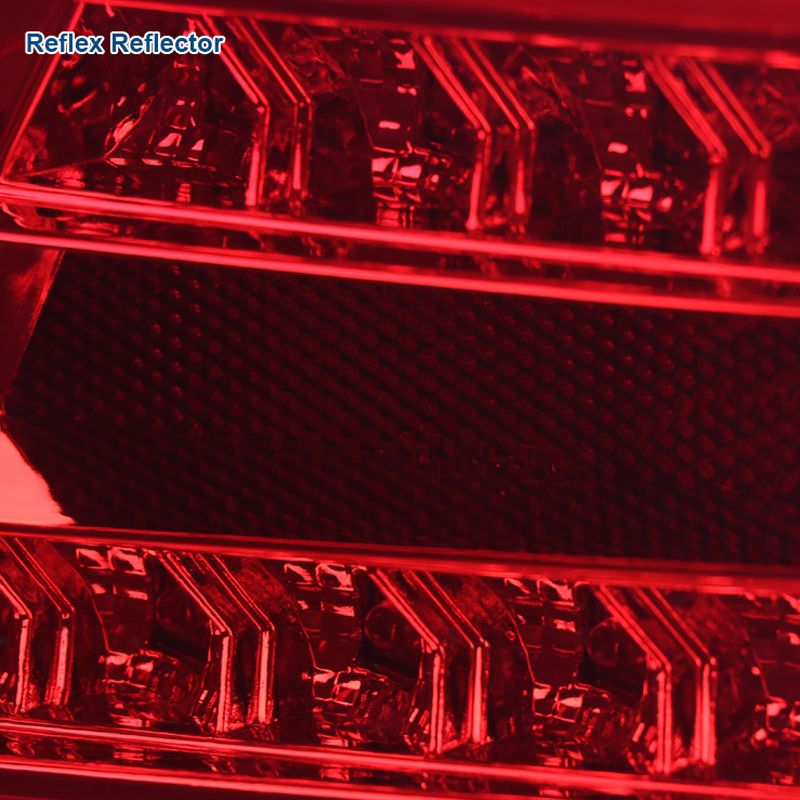 2015-2021 Subaru WRX/WRX STI Sequential LED Red Brake Tail Lights LT ...