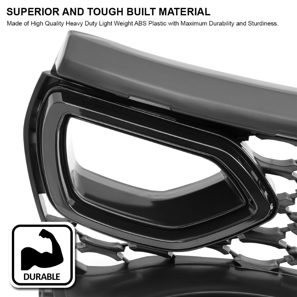 2015-2022 Dodge Charger SRT/RT/GT Scat Pack Honeycomb Grille w/ Dual ...