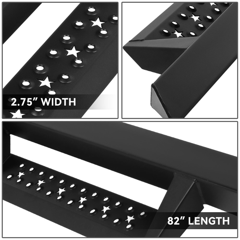 2015-2022 Ford F150/ F250 F350 Super Duty Crew Cab Drop Foot Step ...