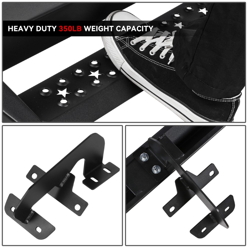 2015-2022 Ford F150/ F250 F350 Super Duty Crew Cab Drop Foot Step ...