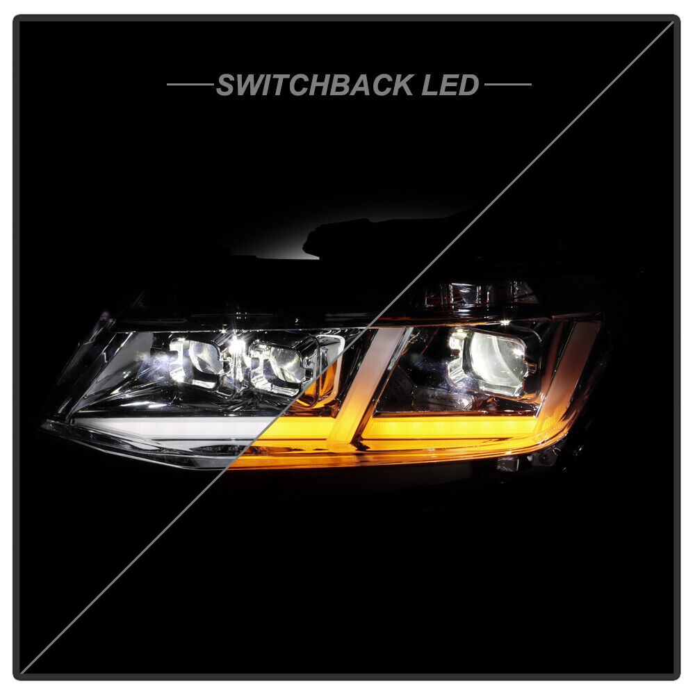 2016-2018 Chevrolet Camaro L Shape LED Tube/Switchback Headlights w ...