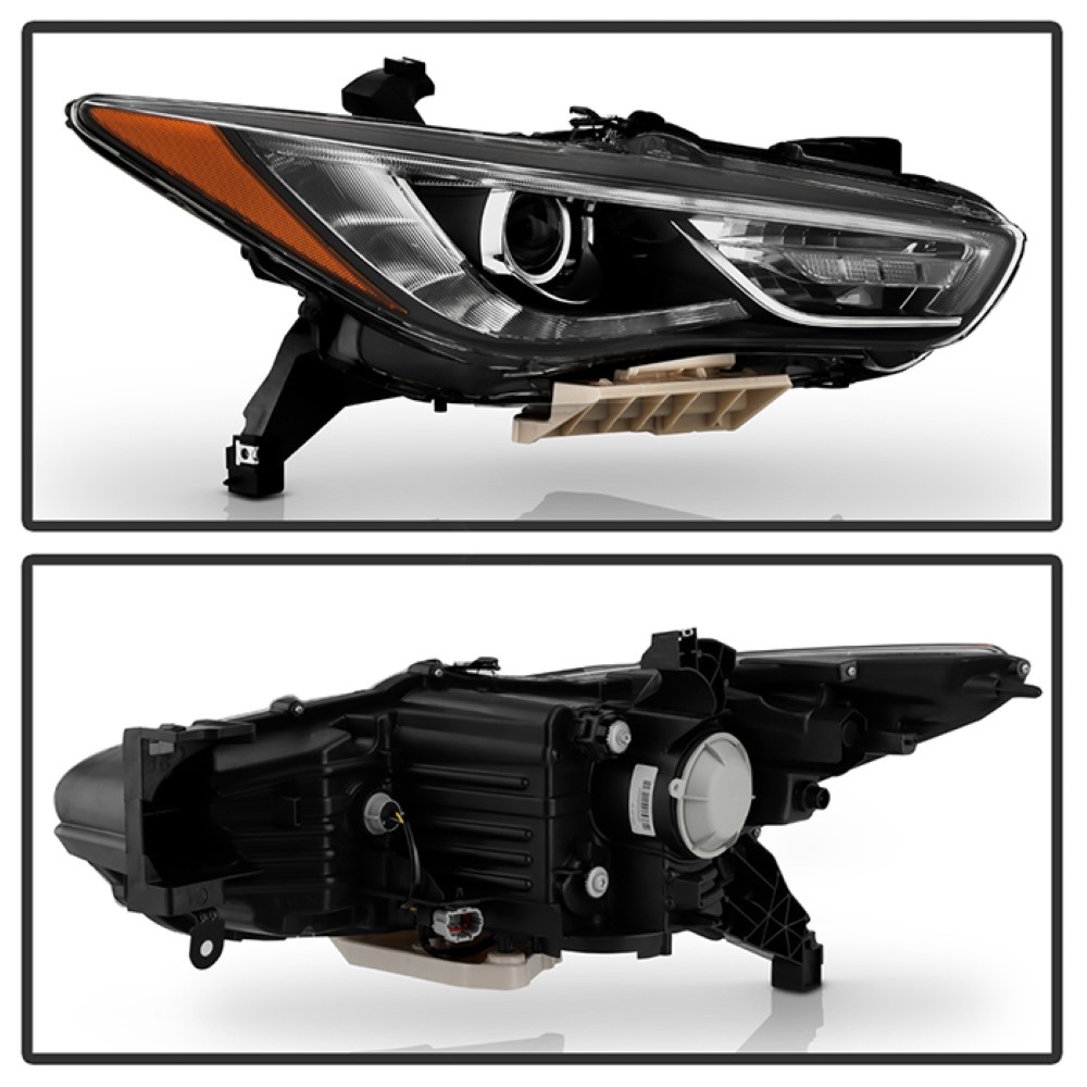 2016-2018 Infiniti QX60 HID Xenon Headlights [Non-AFS] LED DRL ...