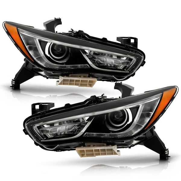 2016-2018 Infiniti QX60 HID Xenon Headlights [Non-AFS] LED DRL ...