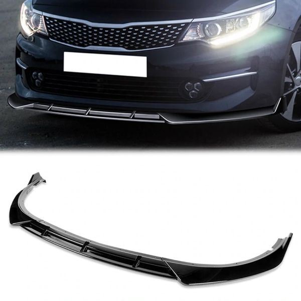 2016-2018 Kia Optima LX /EX/LX-Turbo Front Bumper Lip - 3 Pieces STP ...