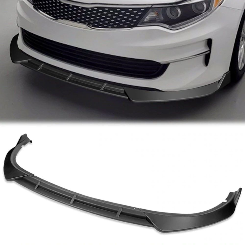 2016-2018 Kia Optima LX /EX/LX-Turbo Front Bumper Lip - 3 Pieces STP ...