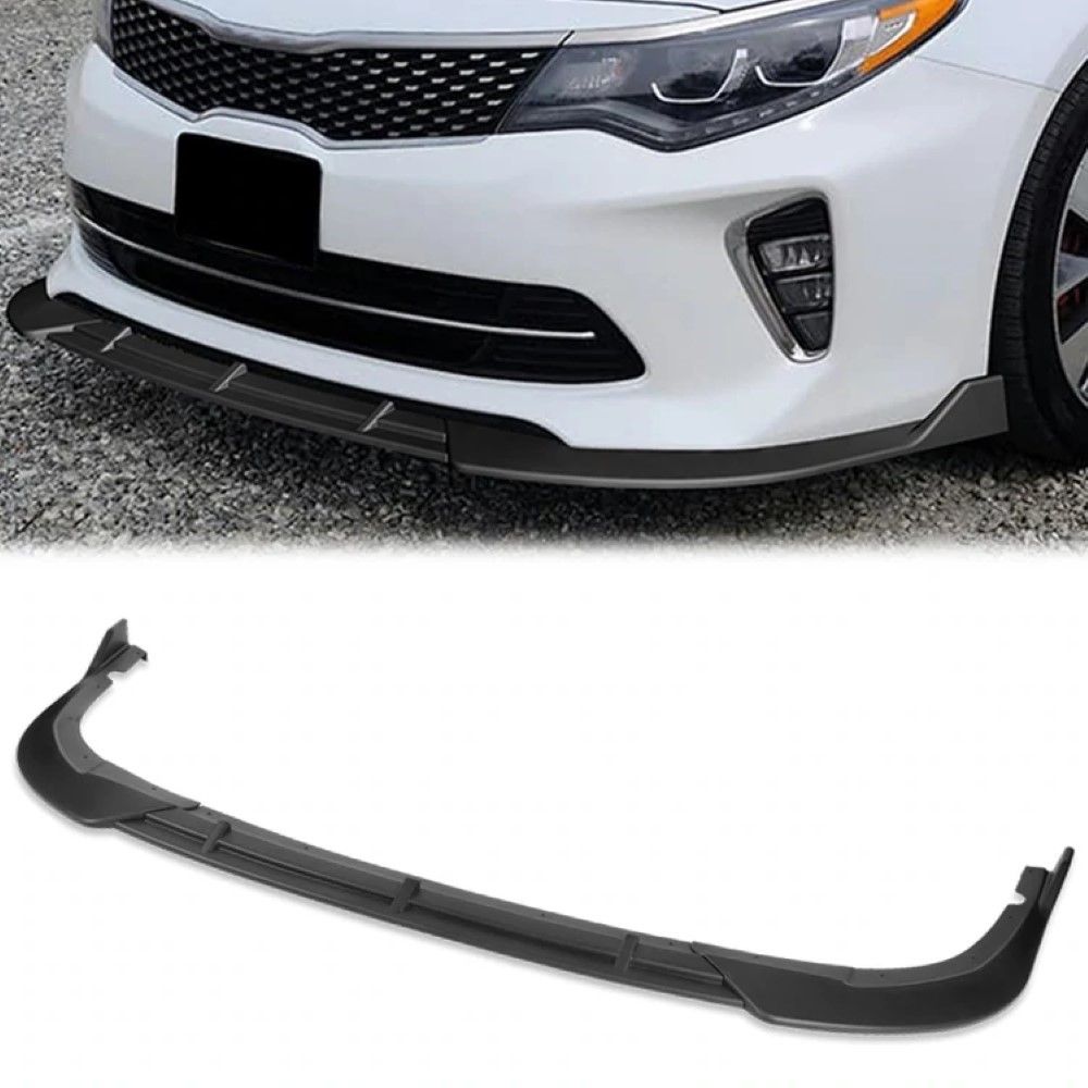 2016-2018 Kia Optima SX/SXL/S Front Bumper Lip - 3 Pieces STP Style ...