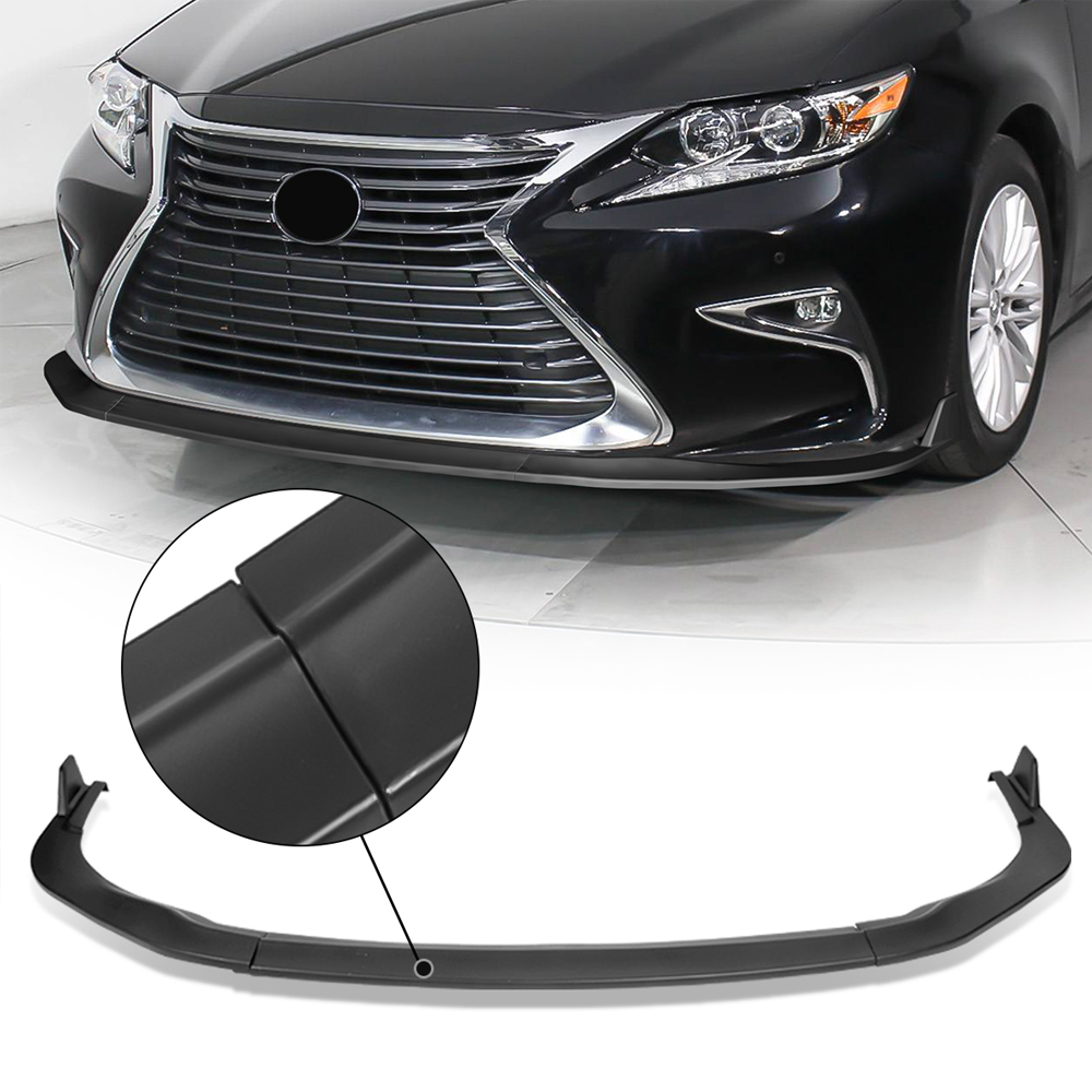 2016-2018 Lexus ES300H / ES350 3Pcs Sport Style Front Bumper Lip ...